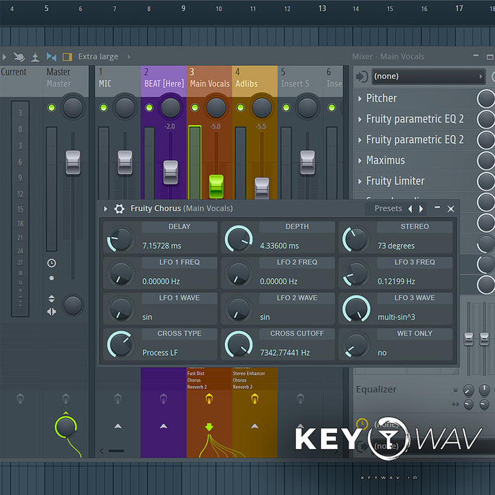 FL STUDIO VOCAL PRESETS – Key WAV