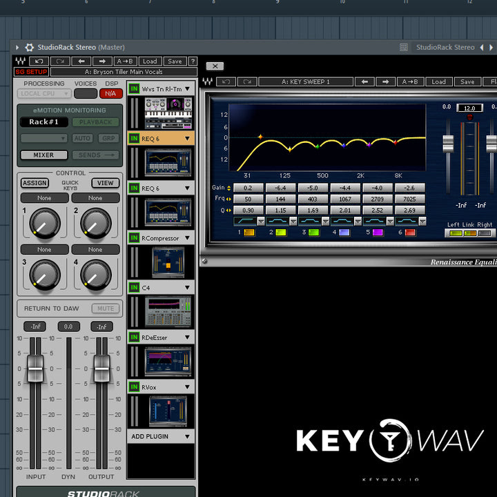 WAVES VOCAL CHAIN PRESETS – Key WAV